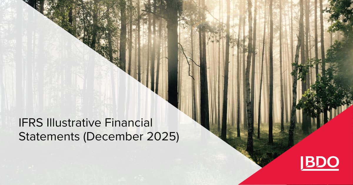 Überblick von „IFRS Illustrative Financial Statements“ (Dezember 2025 ...