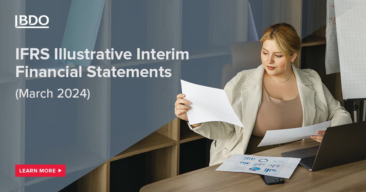 IFRS financial statements: March 2024 - BDO IFRS financial statements: March 2024 - BDO